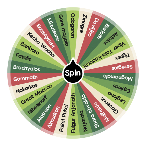 Monster Hunter 30 day challenge | Spin the Wheel - Random Picker