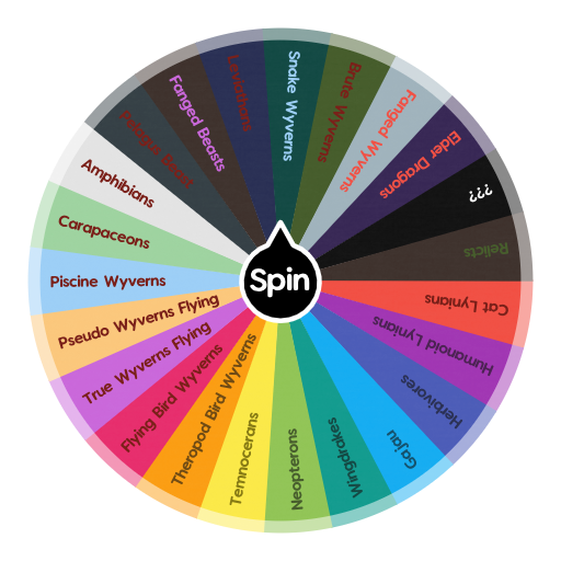 Monster Hunter Monster Pick | Spin the Wheel - Random Picker