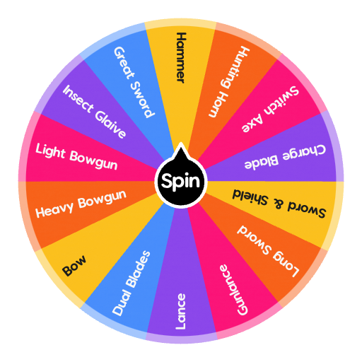 Monster Hunter Weapon Choice | Spin the Wheel - Random Picker
