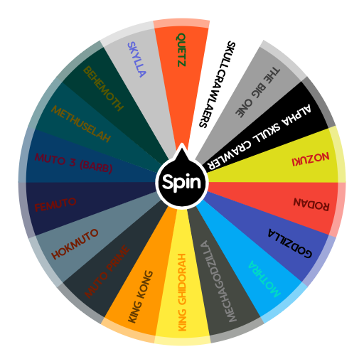 MONSTERVERSE KAIJU PICKER | Spin the Wheel - Random Picker