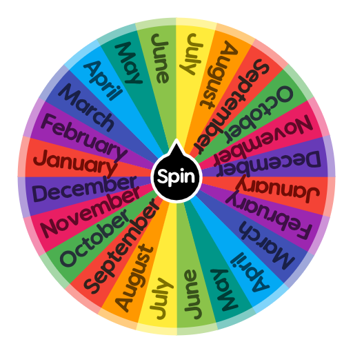 Months | Spin the Wheel - Random Picker