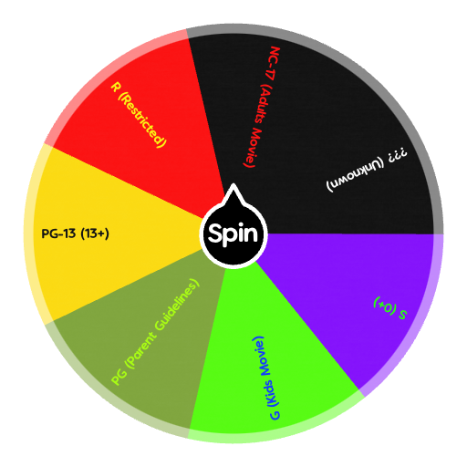 Movie Ratings | Spin the Wheel - Random Picker