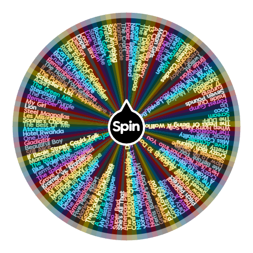Movies To Watch at least once in a lifetime | Spin the Wheel - Random ...