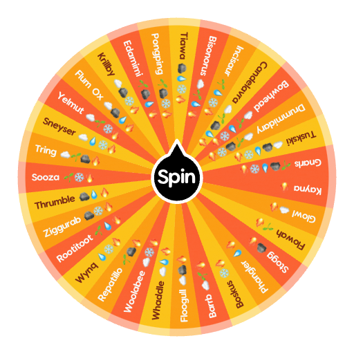 MSM Fire Monsters | Spin the Wheel - Random Picker