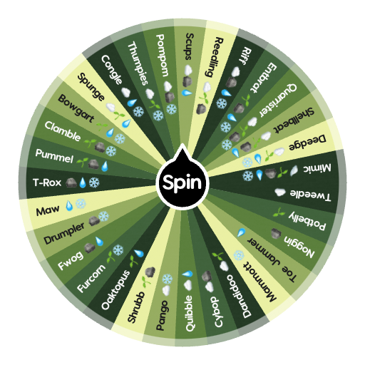MSM Natural Monsters | Spin The Wheel - Random Picker