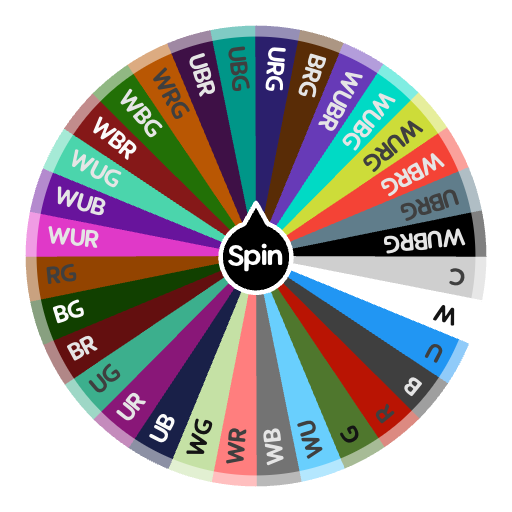 MTG Color Wheel | Spin The Wheel - Random Picker