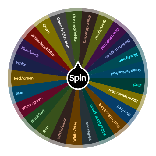 MTG Deck Colour Spin The Wheel App