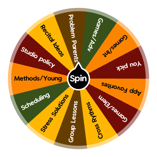 Music Teachers Solutions | Spin the Wheel - Random Picker