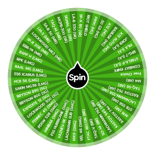 MWII Weapons | Spin the Wheel - Random Picker