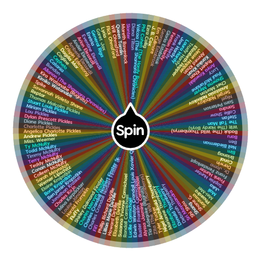 My Fandom Characters 28 | Spin the Wheel - Random Picker