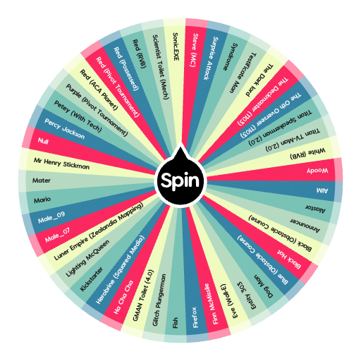 My Favorite Characters | Spin the Wheel - Random Picker