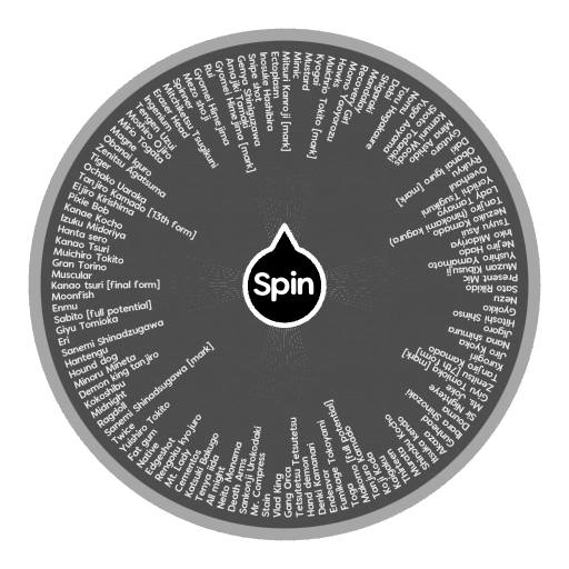 My hero and demon slayer | Spin the Wheel - Random Picker