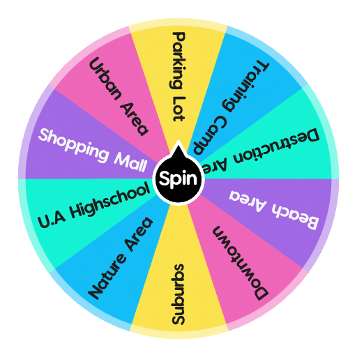 My Hero Ultra Rumble Map 2 | Spin the Wheel - Random Picker