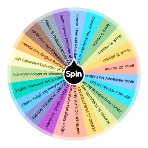 My Module for this 3 Weeks | Spin The Wheel - Random Picker