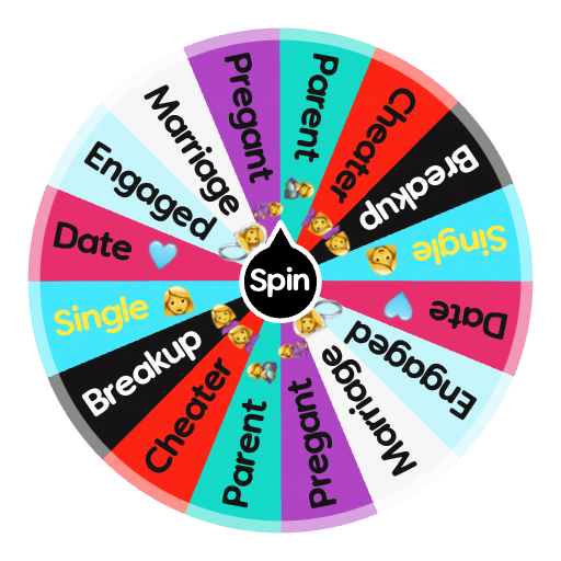 Name x Name Relationship Wheel | Spin the Wheel - Random Picker