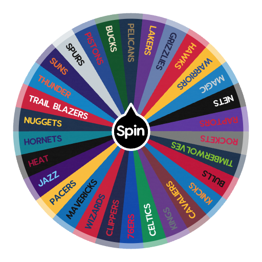 NBA TEAM WHEEL 🏀 (Accurate Team Colors) | Spin the Wheel - Random Picker