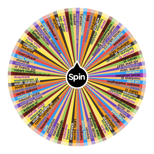 NCAAF FCS TEAMS | Spin the Wheel - Random Picker