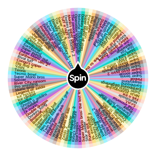 Nes/Snes | Spin the Wheel - Random Picker