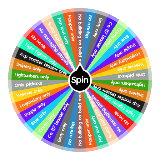 New Fortnite challenge wheel | Spin the Wheel - Random Picker