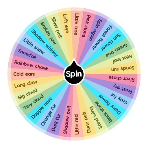 New version of Cat ideas!(Warriors) | Spin the Wheel - Random Picker