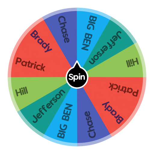 NFL goats | Spin the Wheel - Random Picker