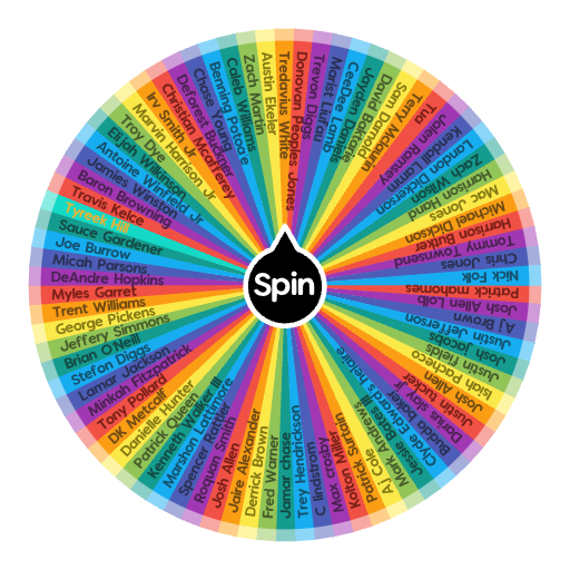 NFL Players | Spin the Wheel - Random Picker
