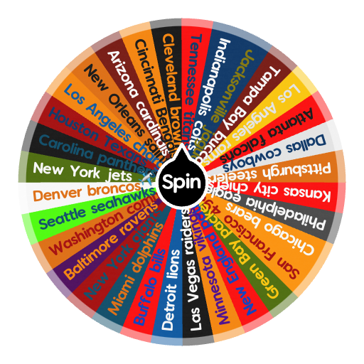 Nfl team | Spin the Wheel - Random Picker