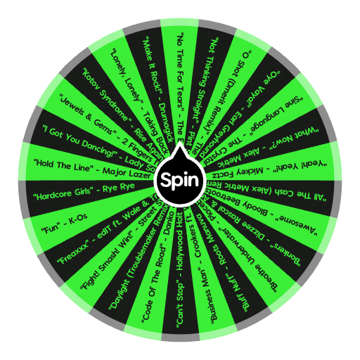 NFS Nitro Songs | Spin the Wheel - Random Picker