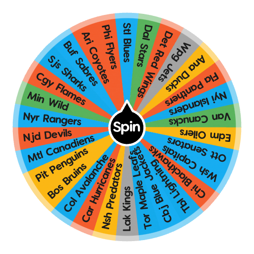 Nhl 2015 Teamies | Spin The Wheel - Random Picker