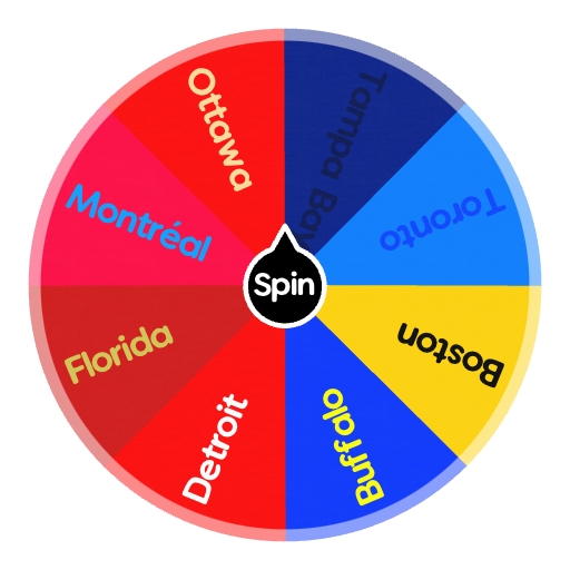 NHL Eastern Atlantic | Spin The Wheel - Random Picker