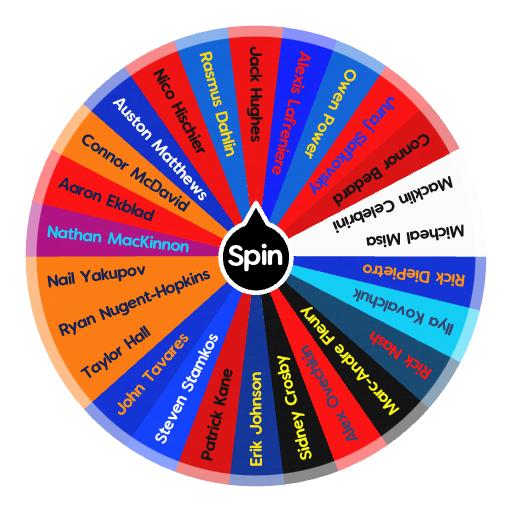 NHL first picks | Spin The Wheel - Random Picker
