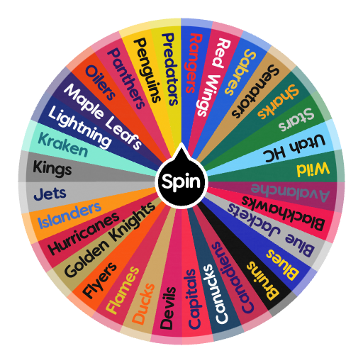 NHL Teams (2024-25) | Spin The Wheel - Random Picker