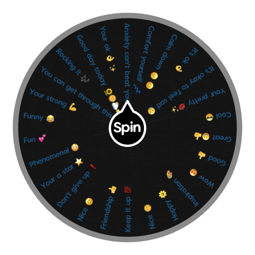 Nice word day | Spin the Wheel - Random Picker