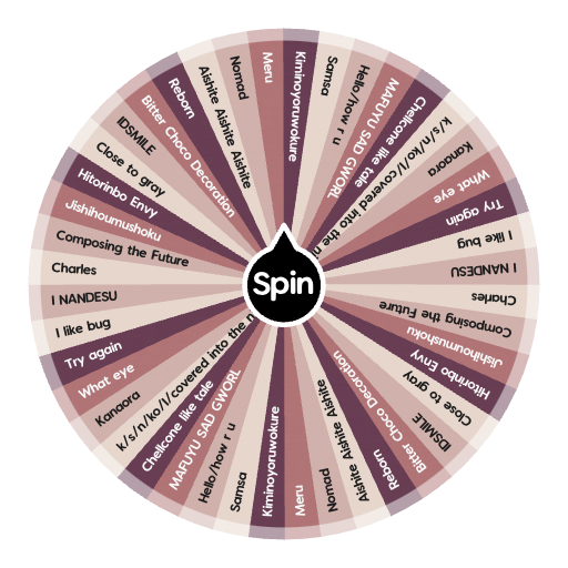 Nightcord songs | Spin the Wheel - Random Picker