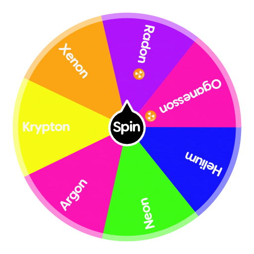 Noble Gases | Spin the Wheel - Random Picker