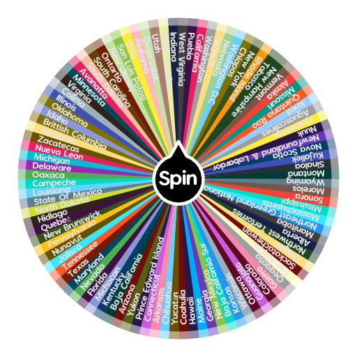 NORTH AMERICA STATES! (with Greenland) | Spin the Wheel - Random Picker