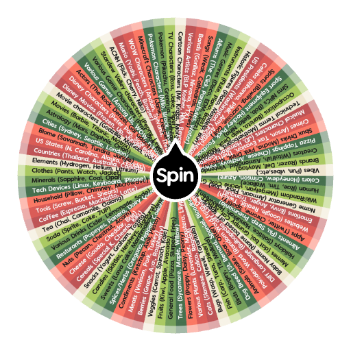 Nuzlocke Name Theme Wheel | Spin the Wheel - Random Picker