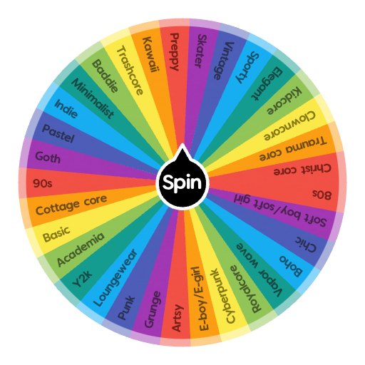 Oc aesthetic | Spin the Wheel - Random Picker