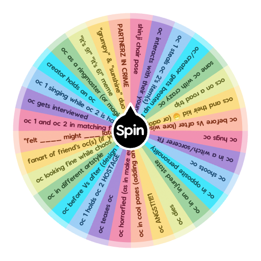 OC DRAWDEAS (drawing ideas) | Spin the Wheel - Random Picker