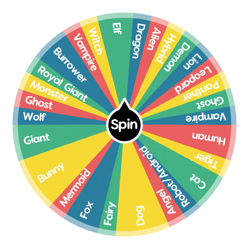 OC Species Chooser | Spin the Wheel - Random Picker