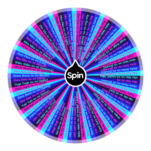 One piece: devil fruits🚤 | Spin the Wheel - Random Picker