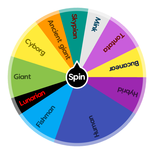 One piece race | Spin the Wheel - Random Picker