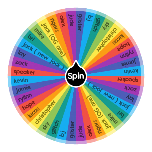origenele my friends and mine wheel (names on wheel) | Spin the Wheel ...