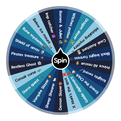 OSRS F2P Quest | Spin the Wheel - Random Picker