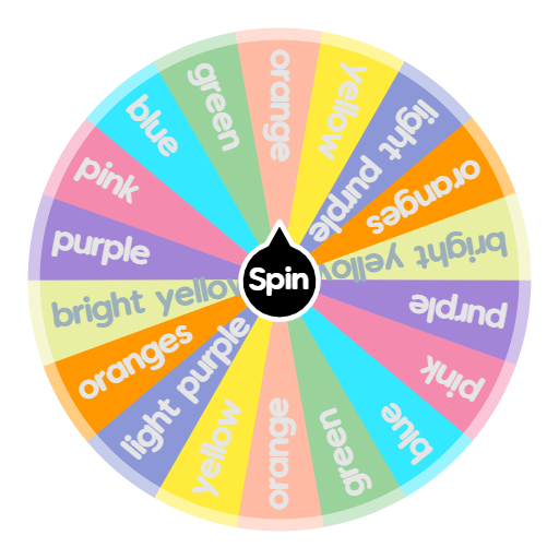 oufit colour challenge | Spin The Wheel - Random Picker