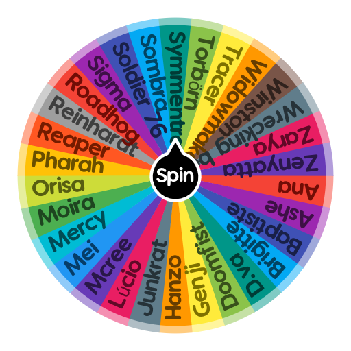 Overwatch Hero selector (Sigma) | Spin The Wheel App