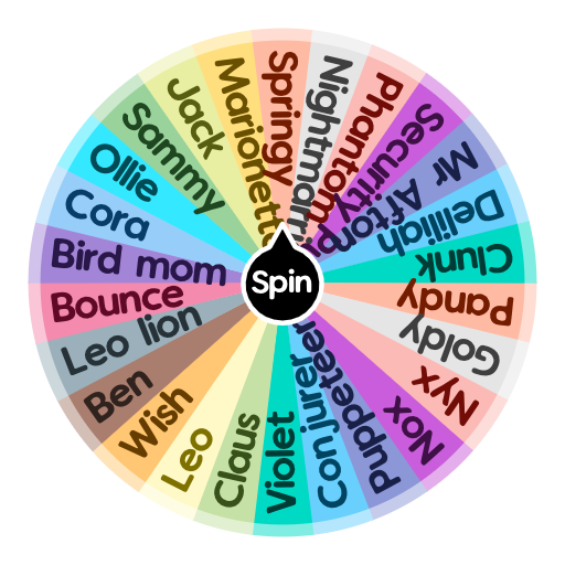 Pandy351 Characters | Spin the Wheel - Random Picker