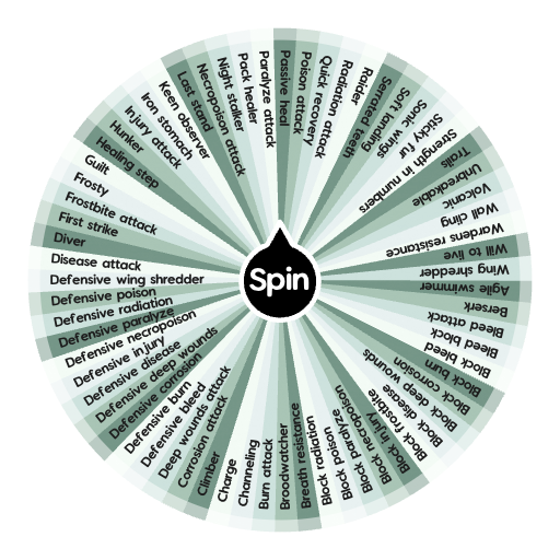 Passive abilities (creatures of sonaria) | Spin the Wheel - Random Picker