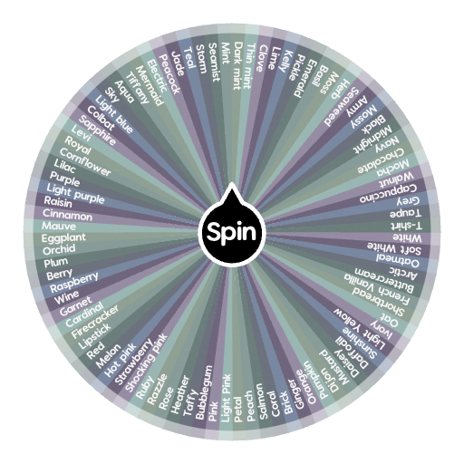 🌺Pearl Colors!🕊️ | Spin the Wheel - Random Picker
