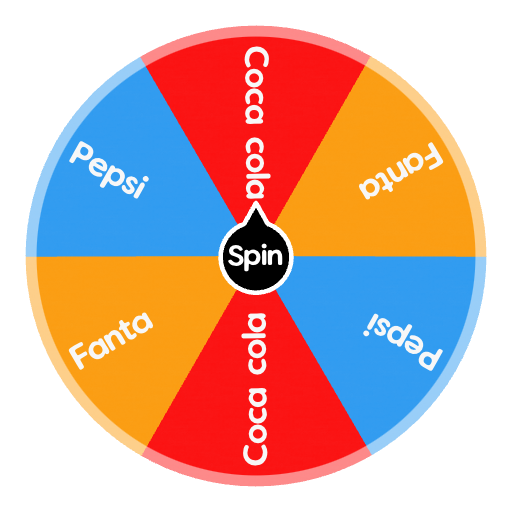 Pepsi/Coca Cola/Fanta | Spin the Wheel - Random Picker